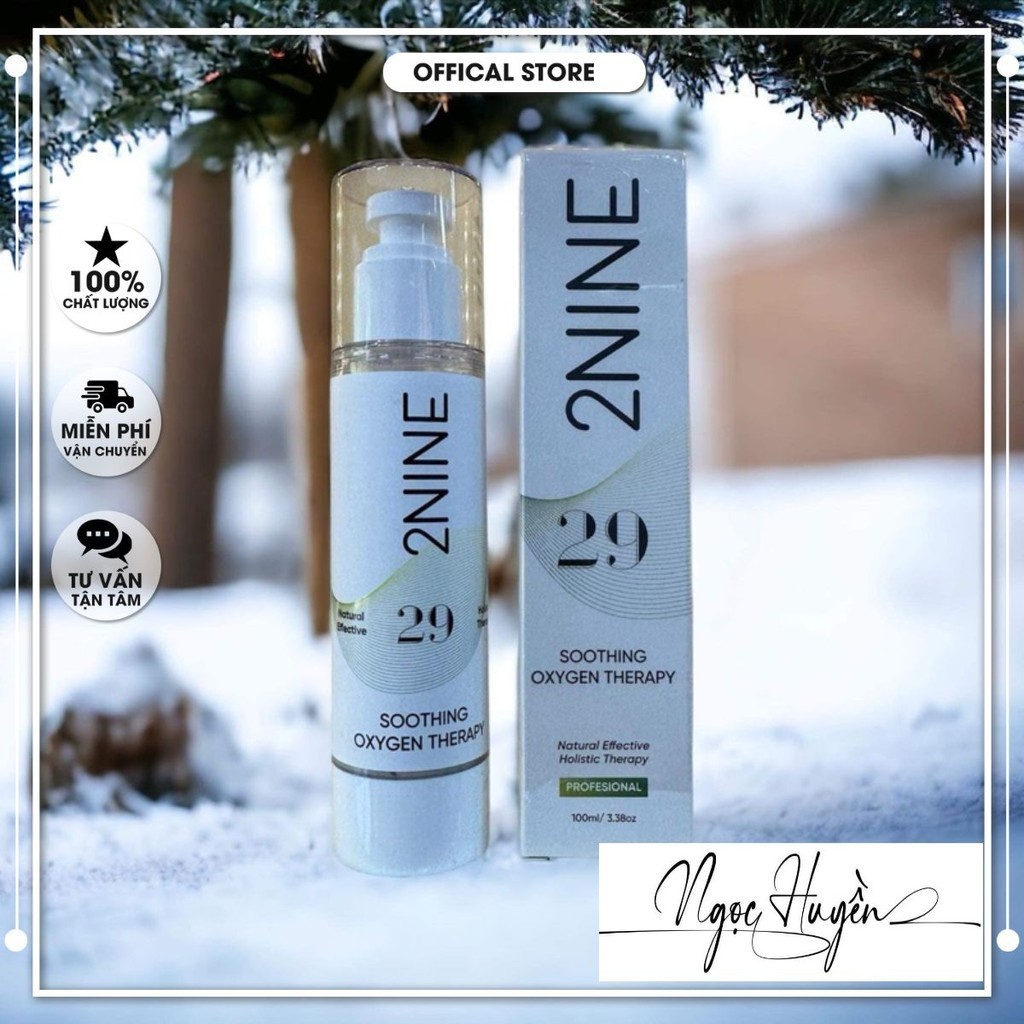 Soothing Oxygen Therapy 2NINE Foaming Detox Mask (new model) | Shopee ...