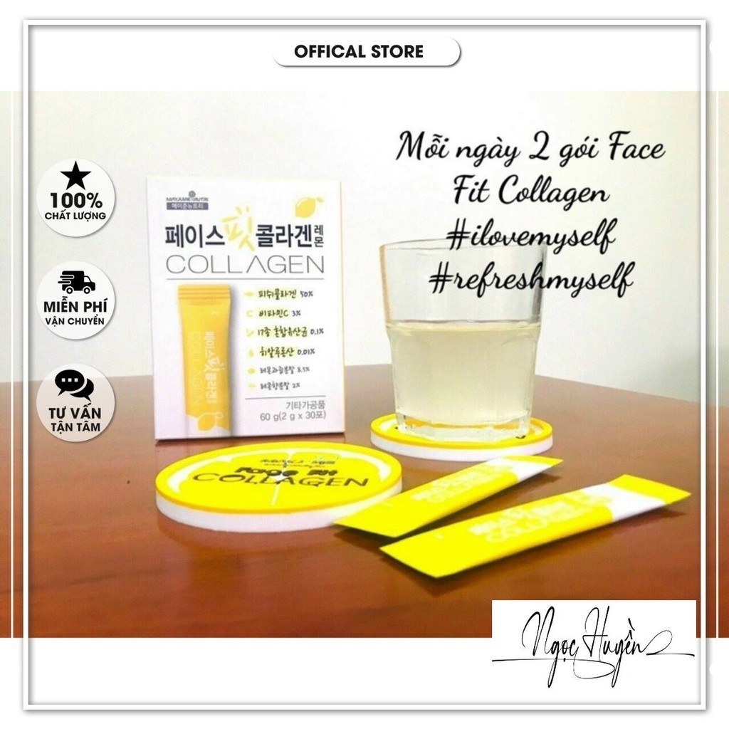 [ 1 pack of 2 grams ] Separate packs of FACE FIT COLLAGEN KOREA to try ...