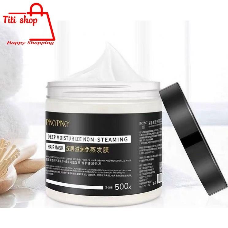 PINKY PINKY hair treatment cream 500g - 9774- TitiShop | Shopee Malaysia