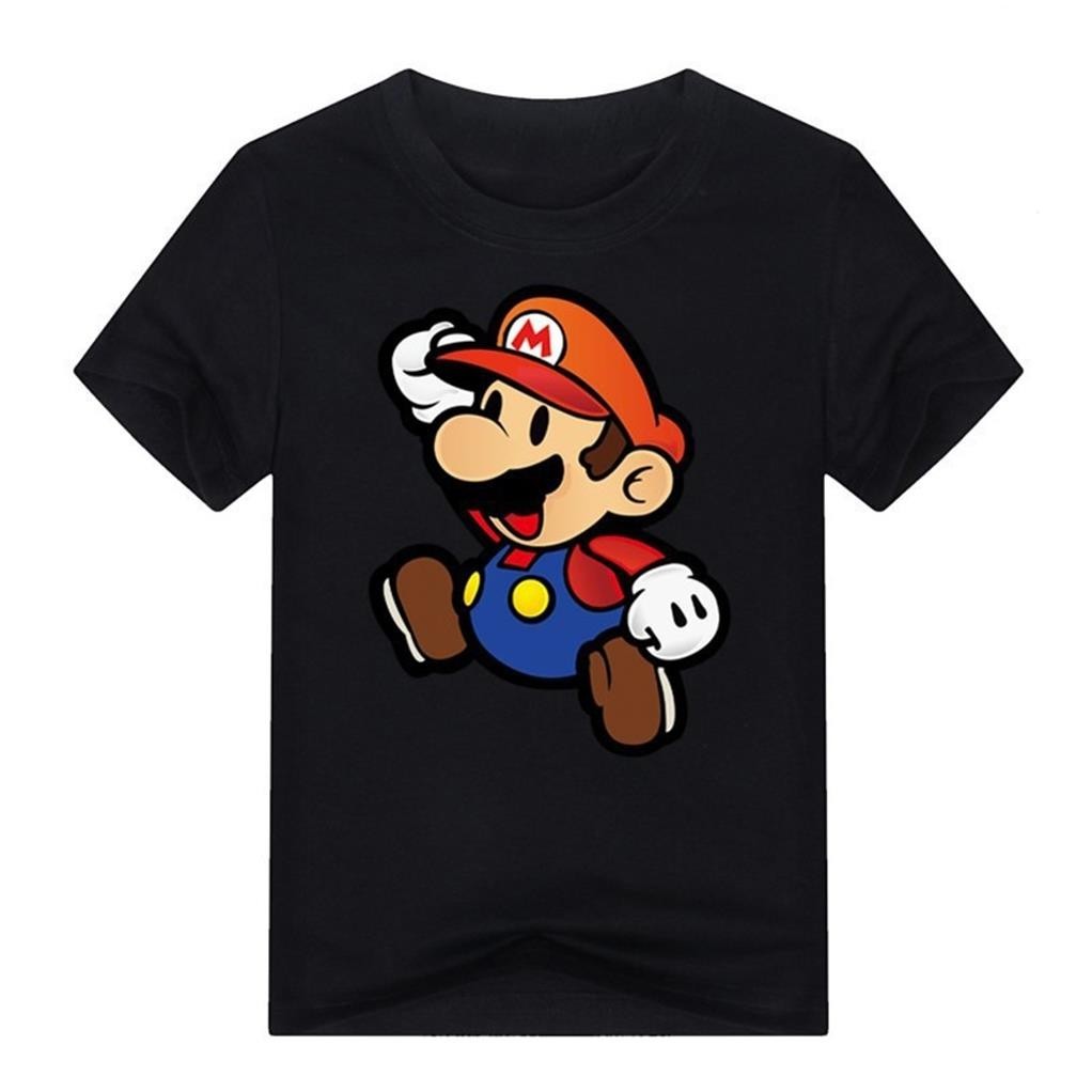 T-shirts with Super Mario prints in many colors to choose from for ...