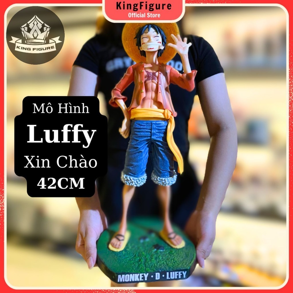 Luffy Model High-End One Piece Model Hello 42CM Ratio 1 / 4 High-End ...