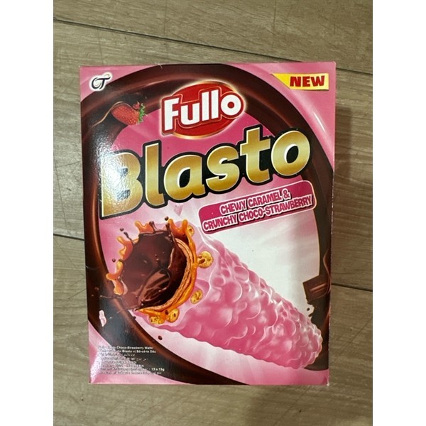 Fullo blasto chewy caramel crunchy choco strawberry | Shopee Malaysia