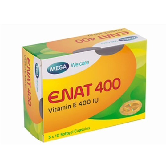 Genuine - Enat 400 IU skin beauty pills (box of 30 pills) | Shopee Malaysia