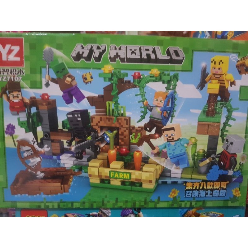 Lego Minecraft | Shopee Malaysia
