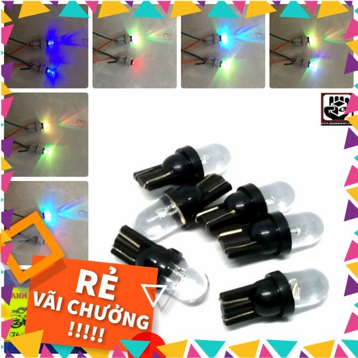 T10 Led Turn Signal Light flashing 7 colors (price for 1 bulb) with ...