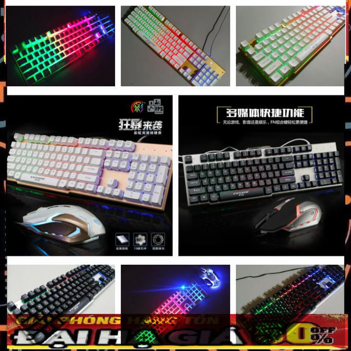 Cheap Accessories Classy Design Combo Gaming Mouse Keyboard EWEADN K006 ...