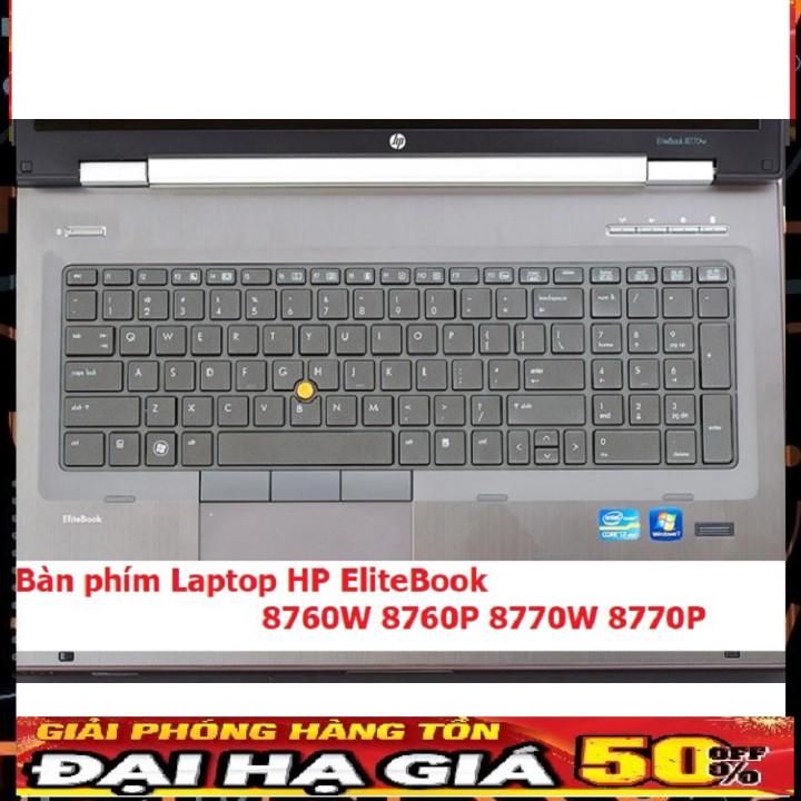 HP Elitebook 8760w 8760p 8770w 8770p laptop keyboard | Shopee Malaysia