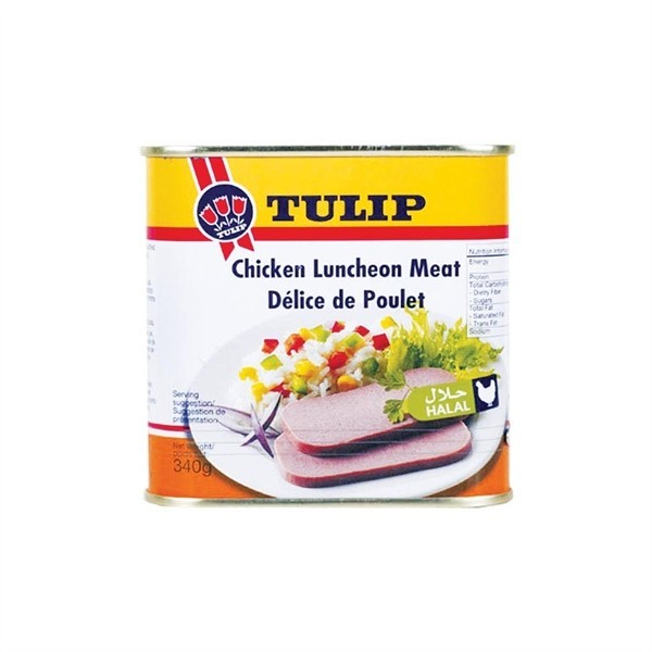 (100% Real Photo) Chicken Luncheon Meat Tulip - Denmark 340g | Shopee ...