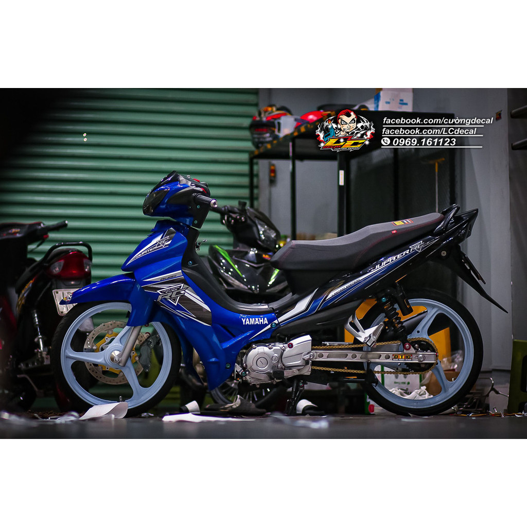 Jupiter V Car Removable Stamp RC 2024 Stripe Pattern With Black Blue GP ...