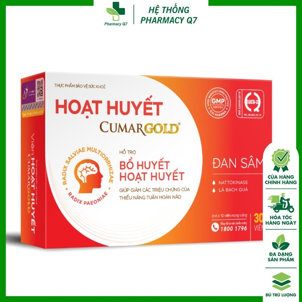 Cumargold Blood Active Tablets - Oral Tonic Blood, Blood Activity ...