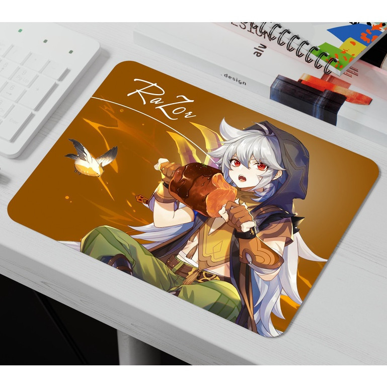 Genshin Impact Mouse Pad, Razor Model | Shopee Malaysia