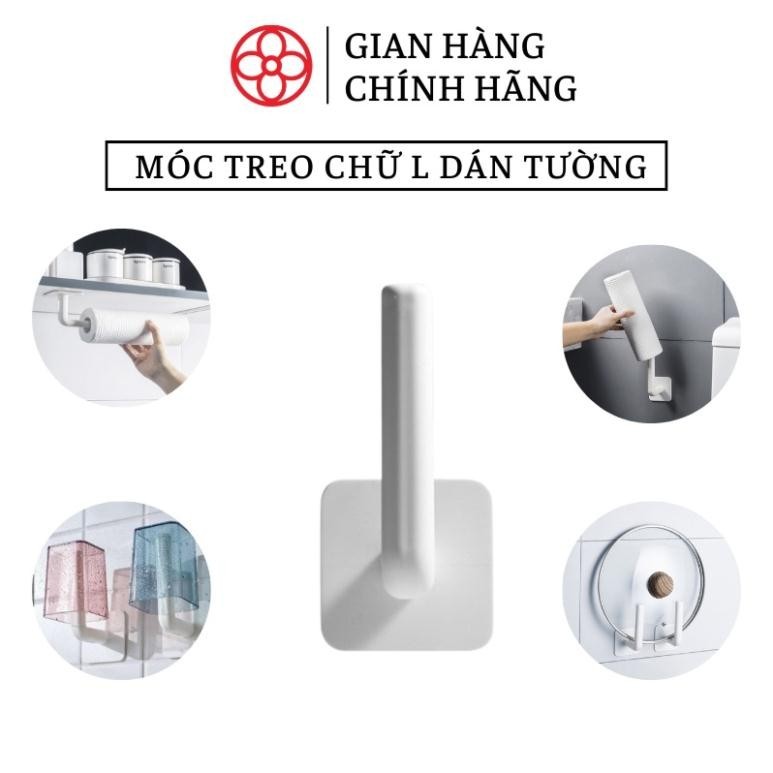 Utility L-Shaped Wall Hook With Stickers - Vietnamese-Japanese Plastic ...