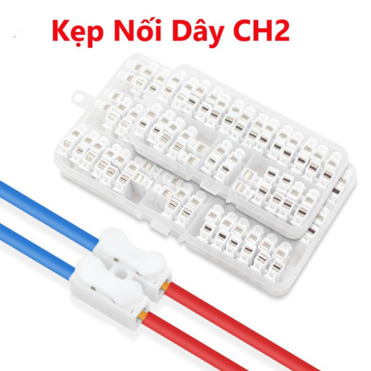 [Ho Chi Minh Express] Pack of 50, 20 pieces CH2 Wire Connecting Clips ...