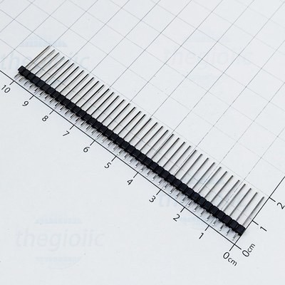 Male Fence - Single Male Fence 2.54mm 40 Pin 1 Row 19mm Through Hole ...