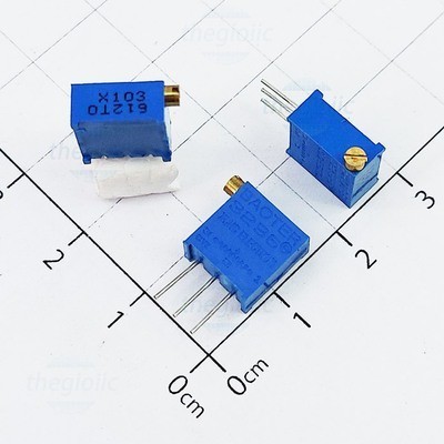 Trimmer Variable Resistor -3296X-103 Variable Resistor 10 KOhm 3 Pins ...