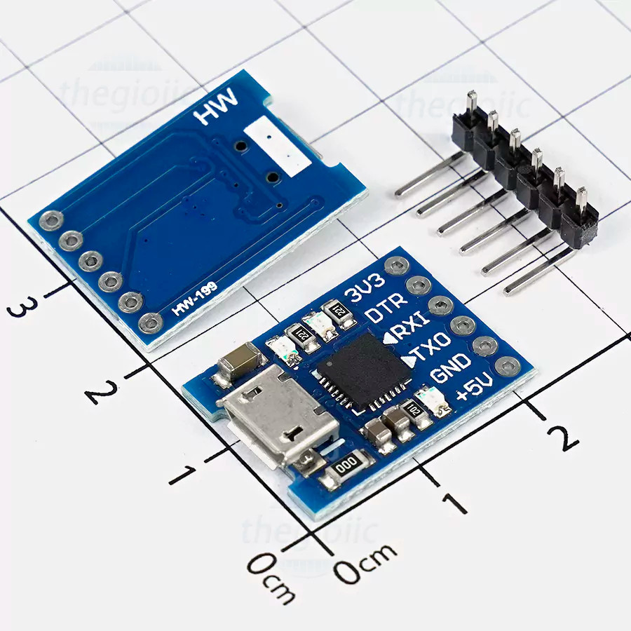 Usb To UART CP2102 MicroUSB To UART TTL Converter Circuit//SKU:38 ...