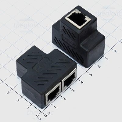 Rj45 Network Port RJ45 Female Port 8P8C 1 to 2 Ports//SKU:21 ...