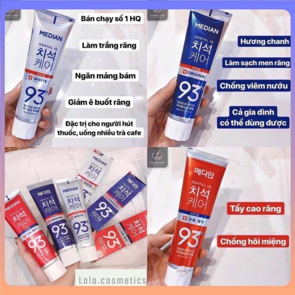 Median 93% genuine Korean toothpaste | Shopee Malaysia