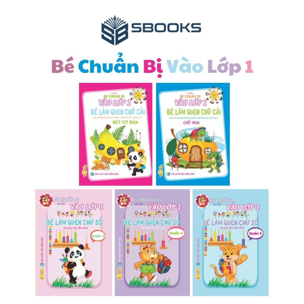 Books - Set of 5 Books for Children Preparing for Grade 1 (Reprint ...