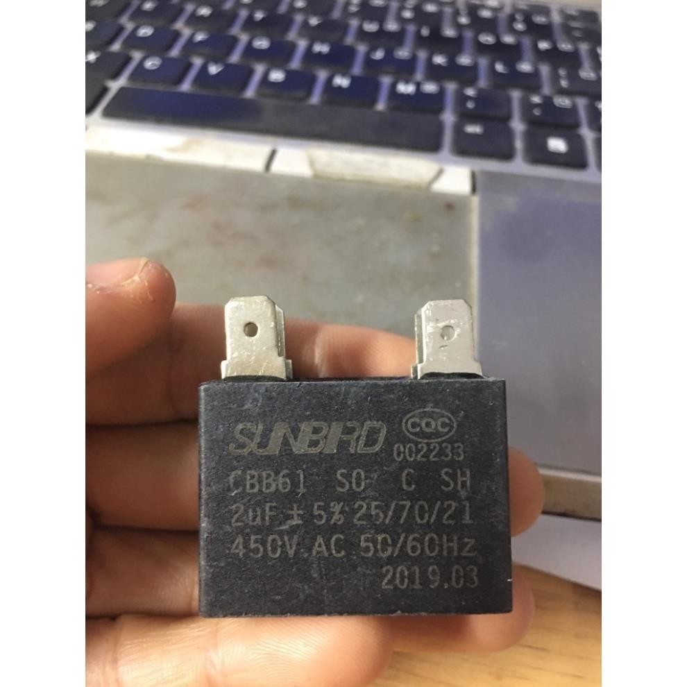 Air conditioner condenser fan capacitor 1uF, 1.5uF, 2uF, 2.5uF, 3uF, 3 ...