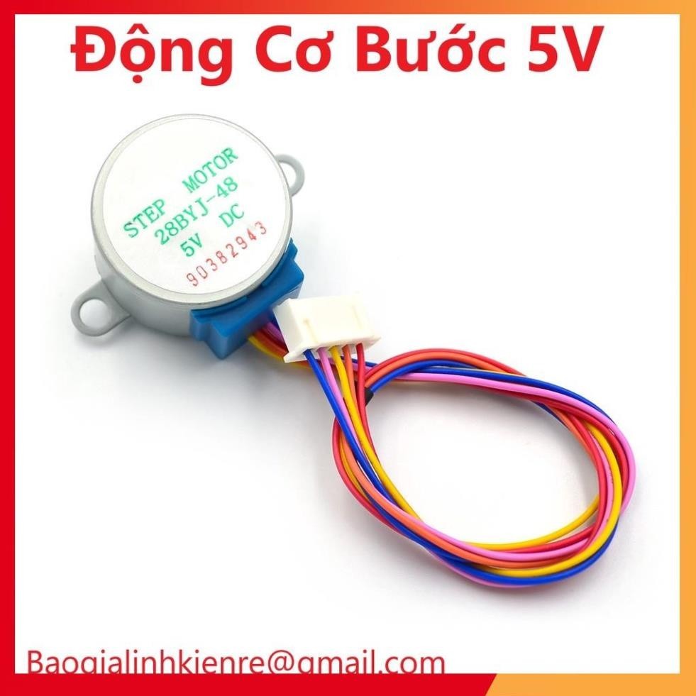 Stepper MOTOR 5V/12V STEP MOTOR 28BYJ-48 5VDC/12VDC | Shopee Malaysia