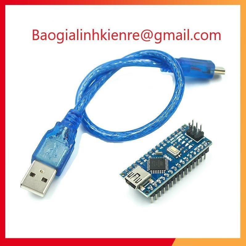 Arduino Nano V3.0 CH340 Kit With Mini USB cable - Atmega328P - High ...