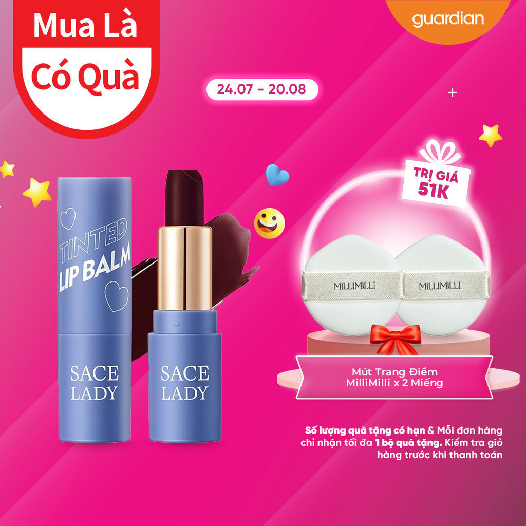 Tint Sace Lady Tinted Lip Balm 4G | Shopee Malaysia