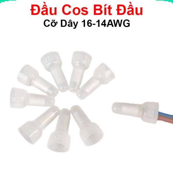 (100 Pieces) Wire Size Closed Cos Head 16-14AWG | Shopee Malaysia