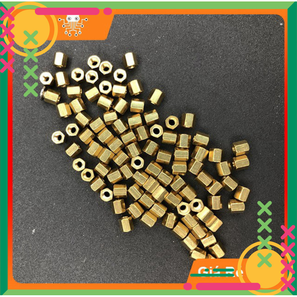 Hexagonal copper pillar for main M3 M3x5 M3x10 length 5mm 10mm 15 20 25 ...