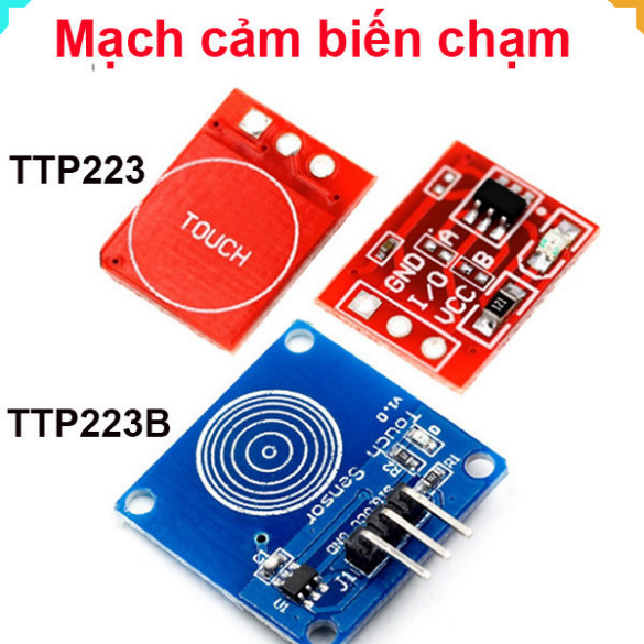 Ttp223 / TTP223B touch sensor circuit || | Shopee Malaysia