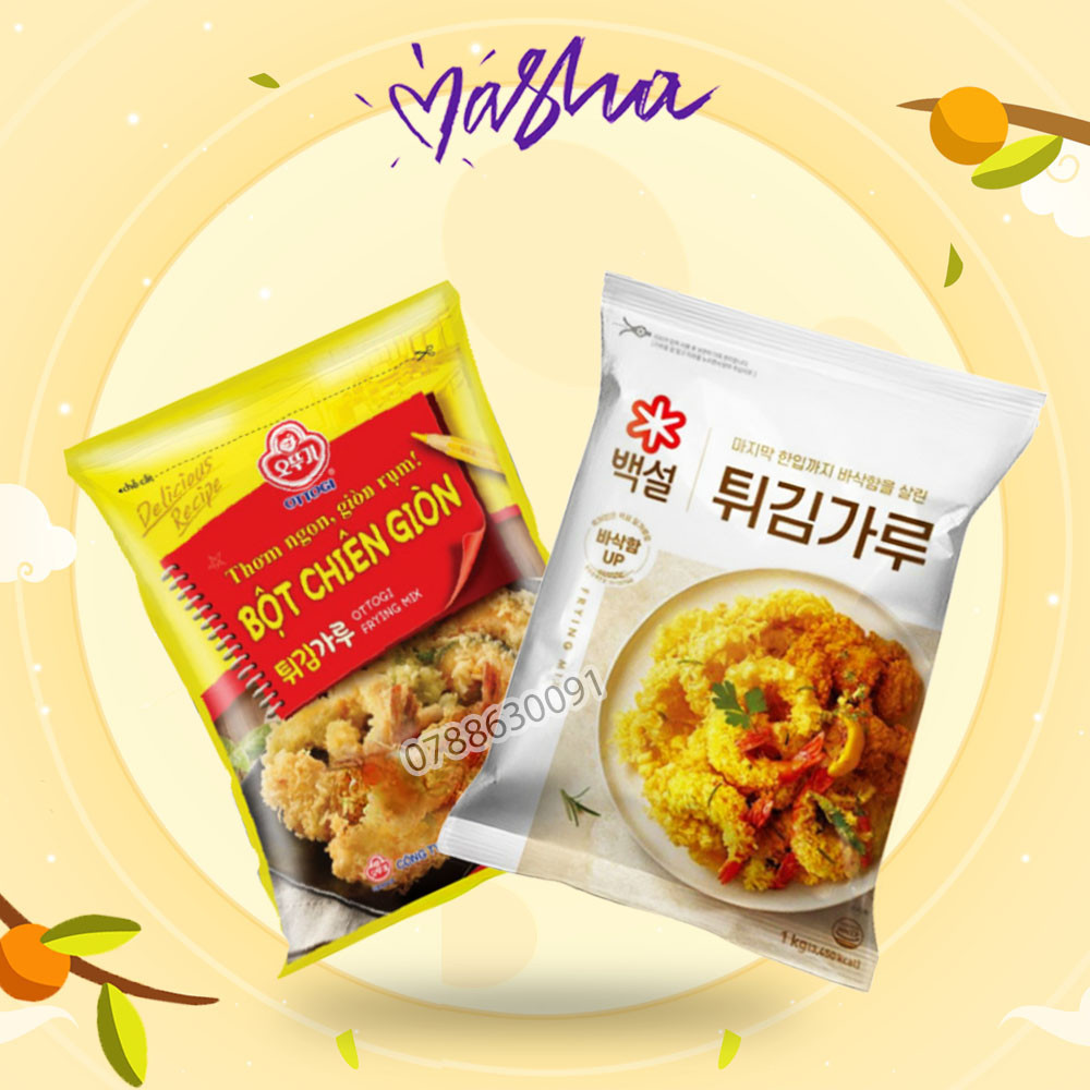 Super crispy, super delicious Korean Crispy Fried Flour 500g/1kg ...