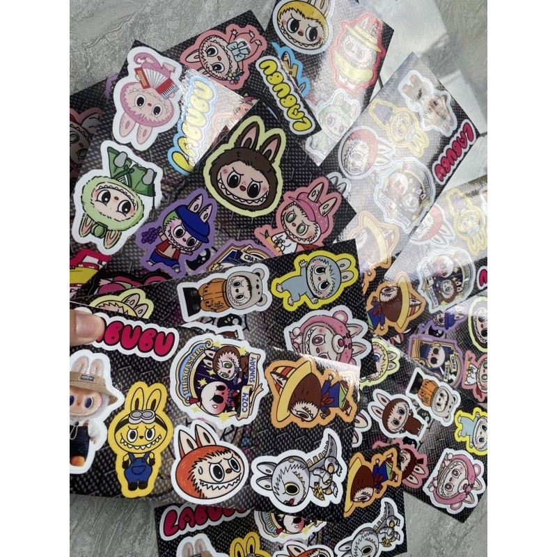 Labubu stiker logo plate 100x190mm | Shopee Malaysia