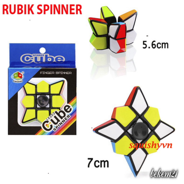 Rubik Spinner Variant Windmill Fidget Spinner 1x3x3 Rubik's Cube NEW ...