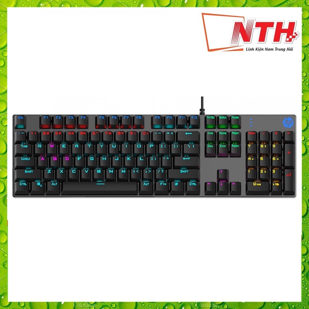 Hp GK400F mechanical keyboard specialized in extremely durable internet ...