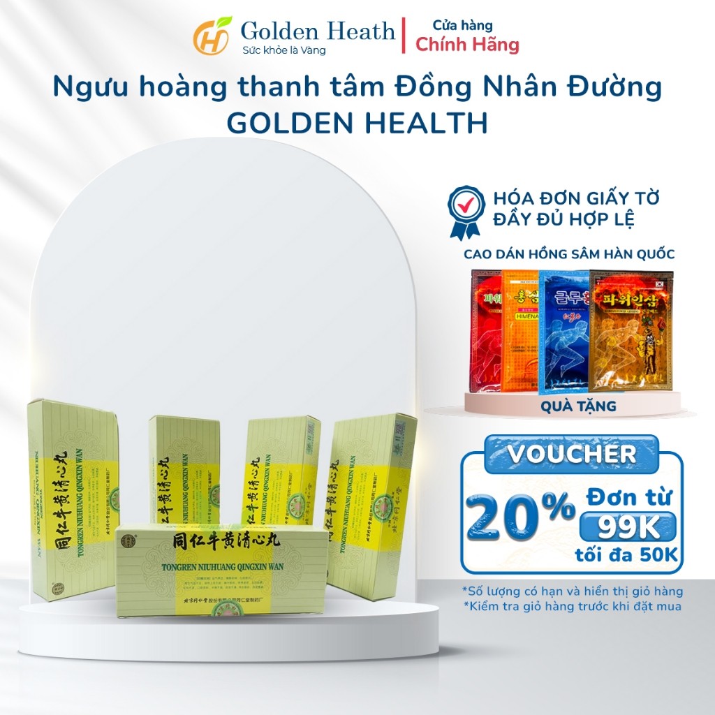Niu Hoang clears the mind Dong Nhan Duong GOLDEN HEALTH nourishes the ...