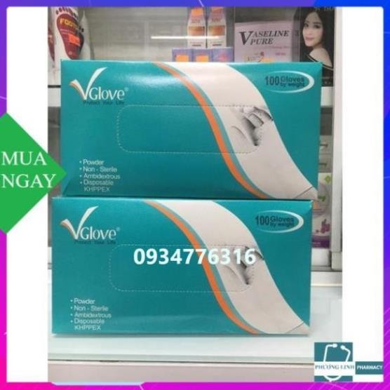 Vglove medical gloves box of 100 (M) | Shopee Malaysia