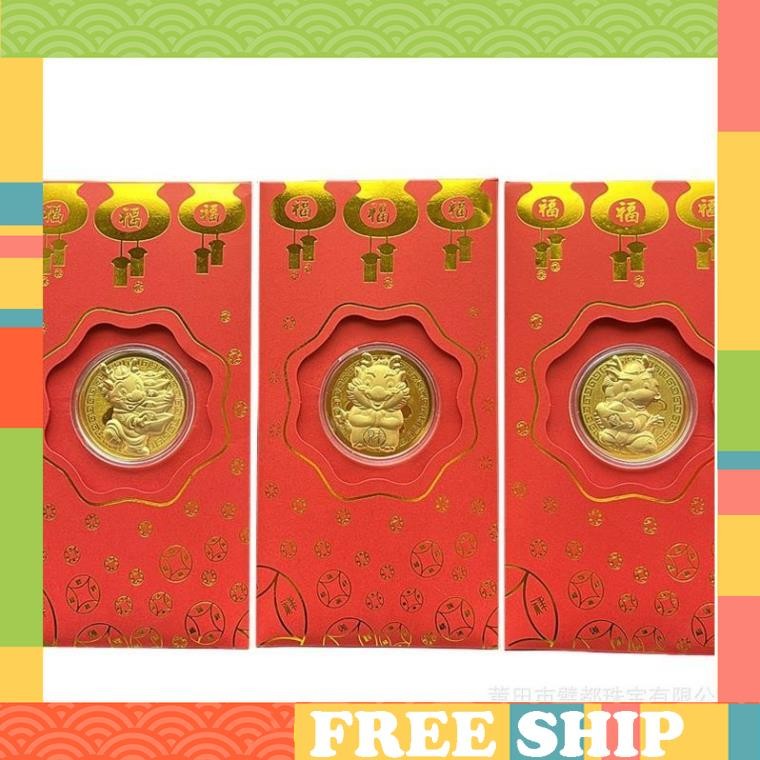 Dragon 2024 Giap Thin lucky money envelope model 1 PTCS741 | Shopee ...