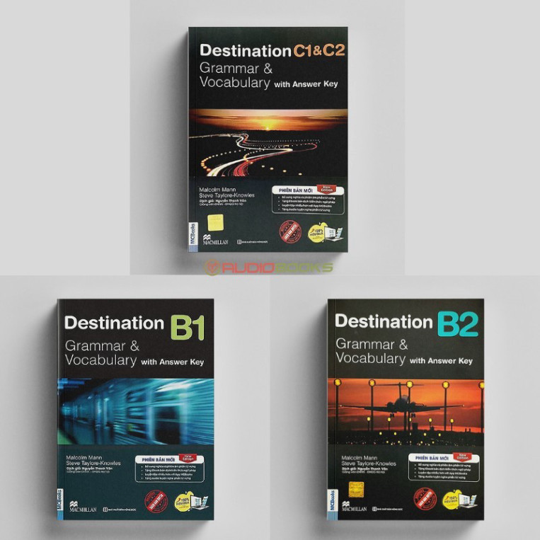 Complete Book of Destination Grammar Textbook & Vocabulary B1, B2, C1 ...