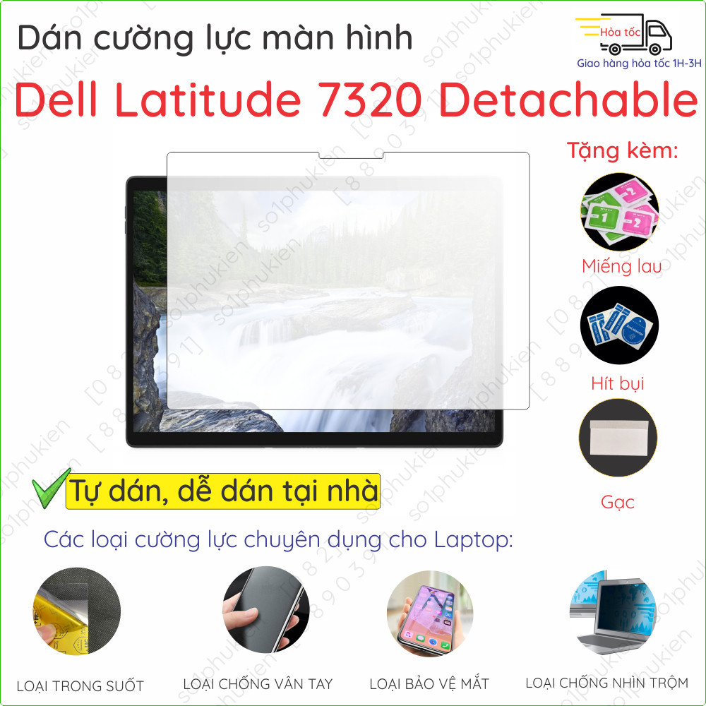 Dell Latitude 7320 7350 Detachable/ 7320 2-in1/ 7275 2-in-1/ 7285 2n1 ...