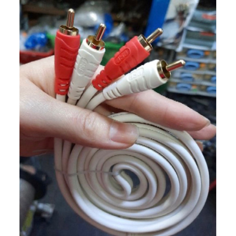 Genuine JSJ standard AV audio signal cable from 1.8m-10m-15m rca ...