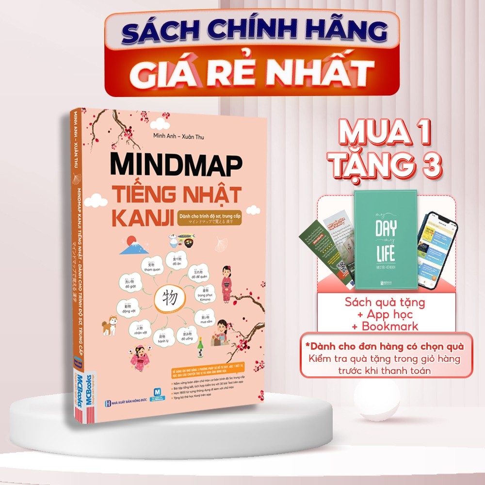 Japanese Kanji Mindmap for Beginner and Intermediate Levels - Japanese Self-Study Book - MCBooks ...