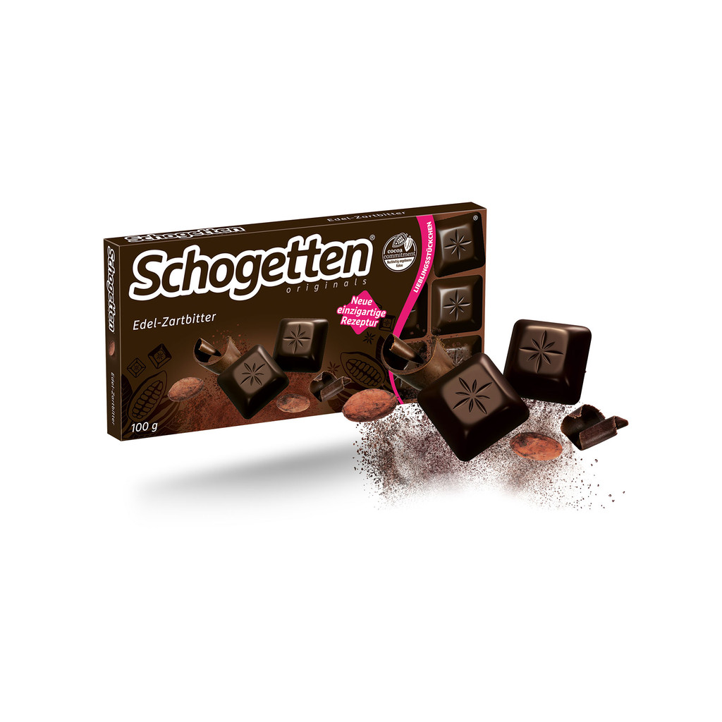 Schogetten CHOCOLATE - EDEL -ZARTBITTER 100G | Shopee Malaysia