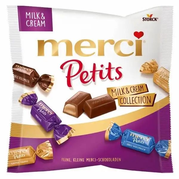 Scl STORCK MERCI PETITS CANDY - MIL & CREAM COLLECTION 125G | Shopee ...