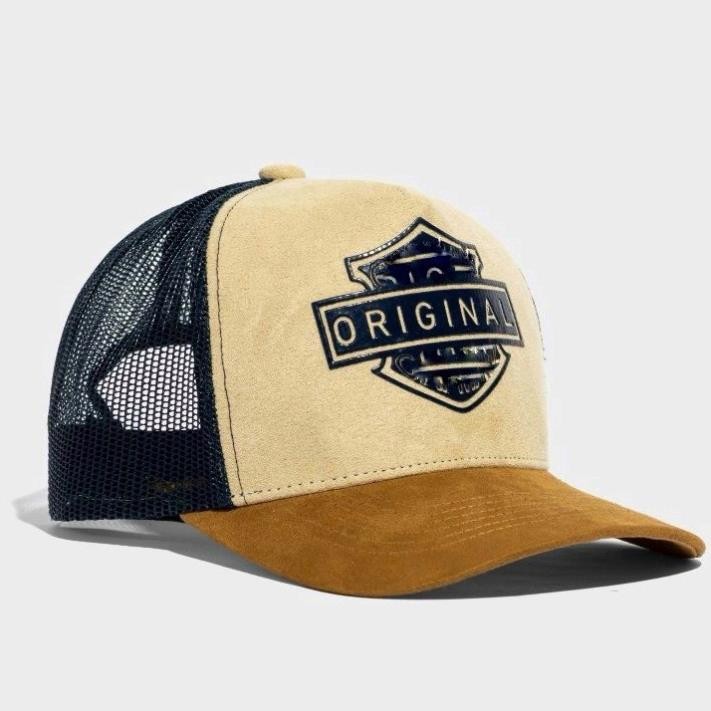 (VIDEO) Unisex hat, ORIGINAL baseball cap in Khaki fabric with ...