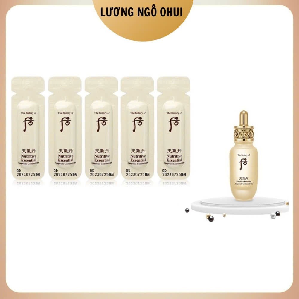 [NEW] Whoo Nutritive Essential Ampoule Concentrate 1ml powerful anti ...
