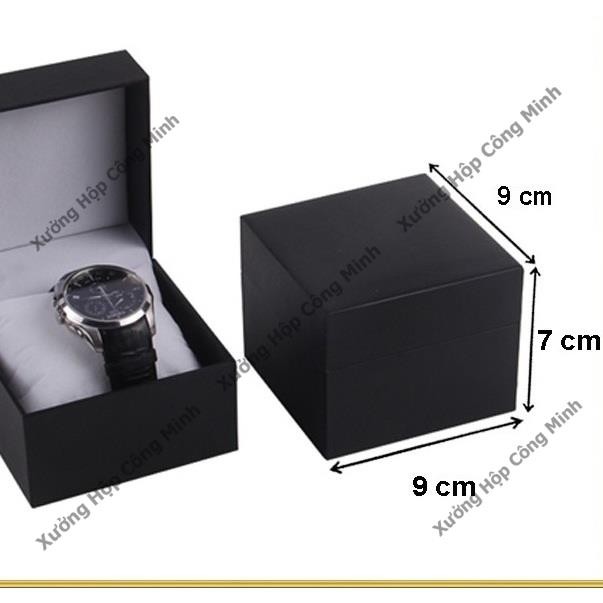 Luxury Black flip watch case | Shopee Malaysia