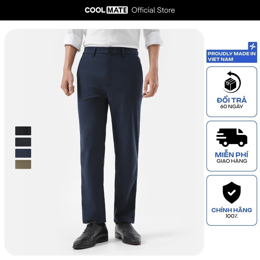 Men's ECC pants with Taper shape keep form elastic and easy to move in ...