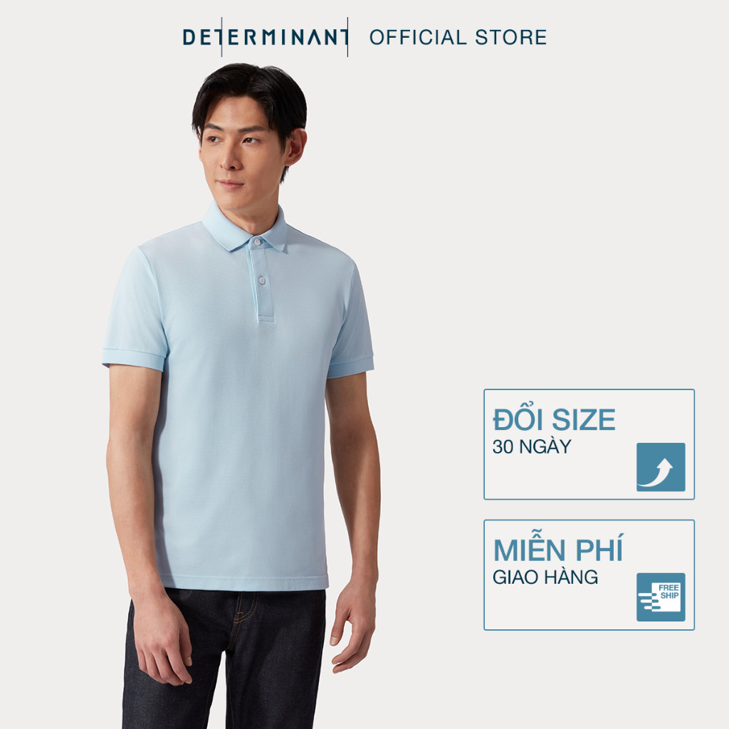 Determinant men's polo shirt - Visdry premium Cotton, maximum water ...