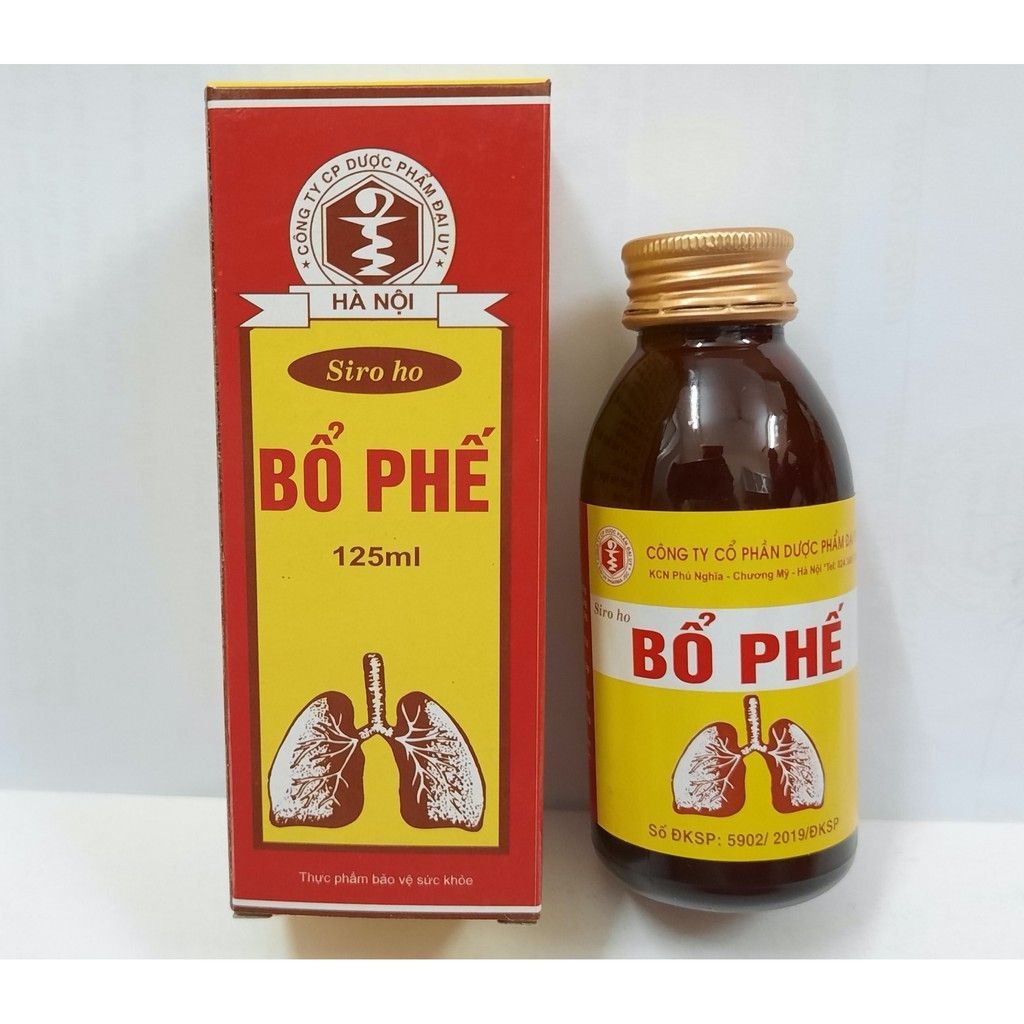 Dai Uy Lung Nourishing Cough Syrup - Reduces wind cough, dry cough ...