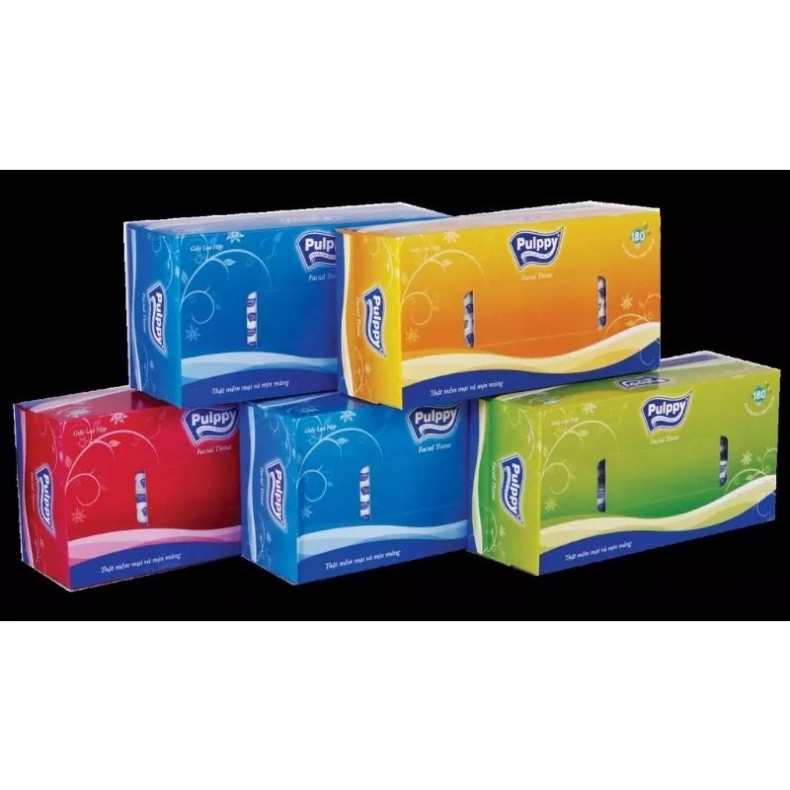 2 Lots of 10 Boxes of soft and smooth Pulppy silk tissue paper | Shopee ...
